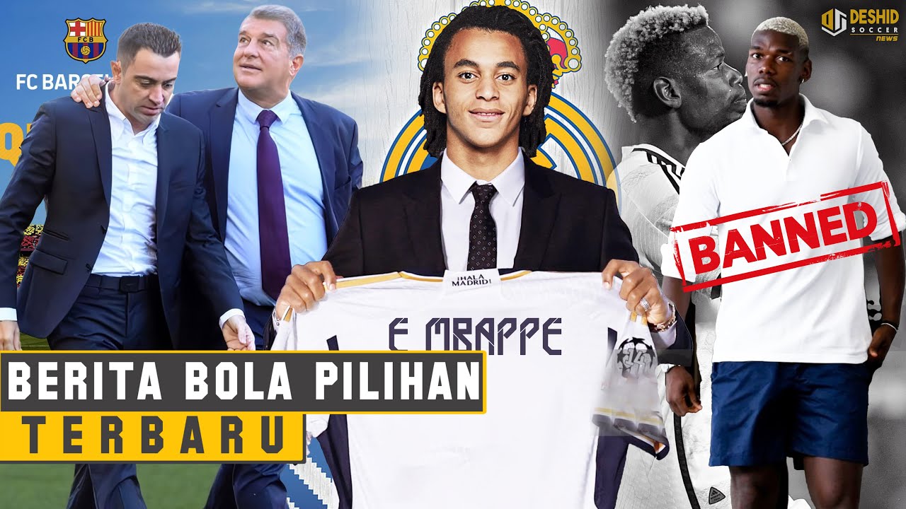 RESMI! Pogba Dilarang Main Bola 4 Tahun 😱 Madrid Rekrut Adik Mbappe 🔥 ...
