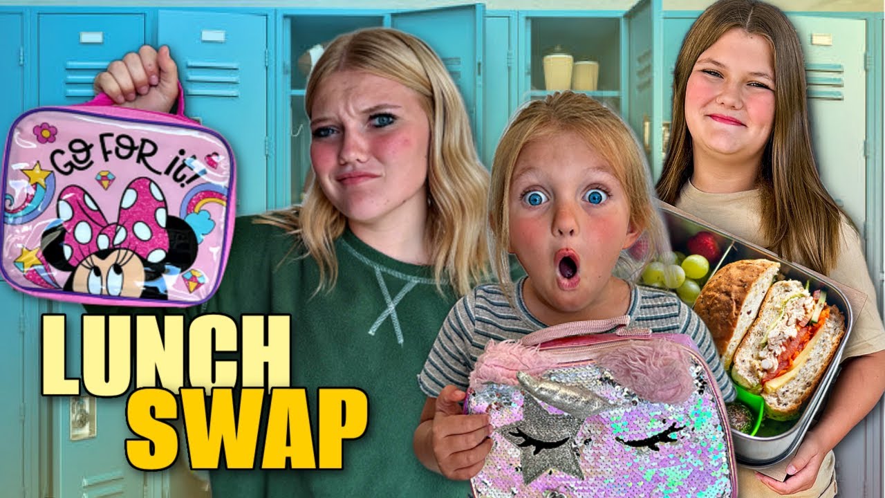 BACK to SCHOOL Lunch Swap! - YouTube