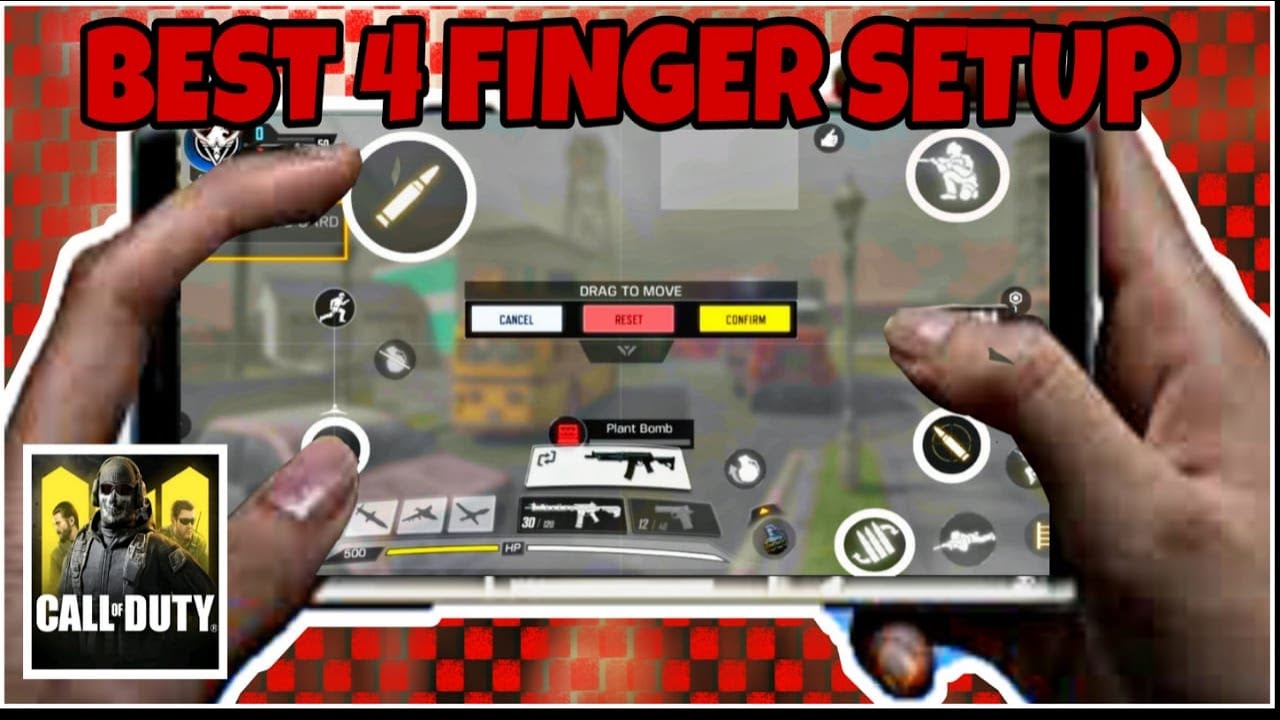 BEST 4 FINGER LAYOUT | CALL OF DUTY MOBILE | BY POCOYT - YouTube