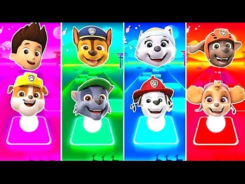 Paw Patrol Team Name- Ryder- Rubble- Chase- Tracker- Marshall- Zuma ...