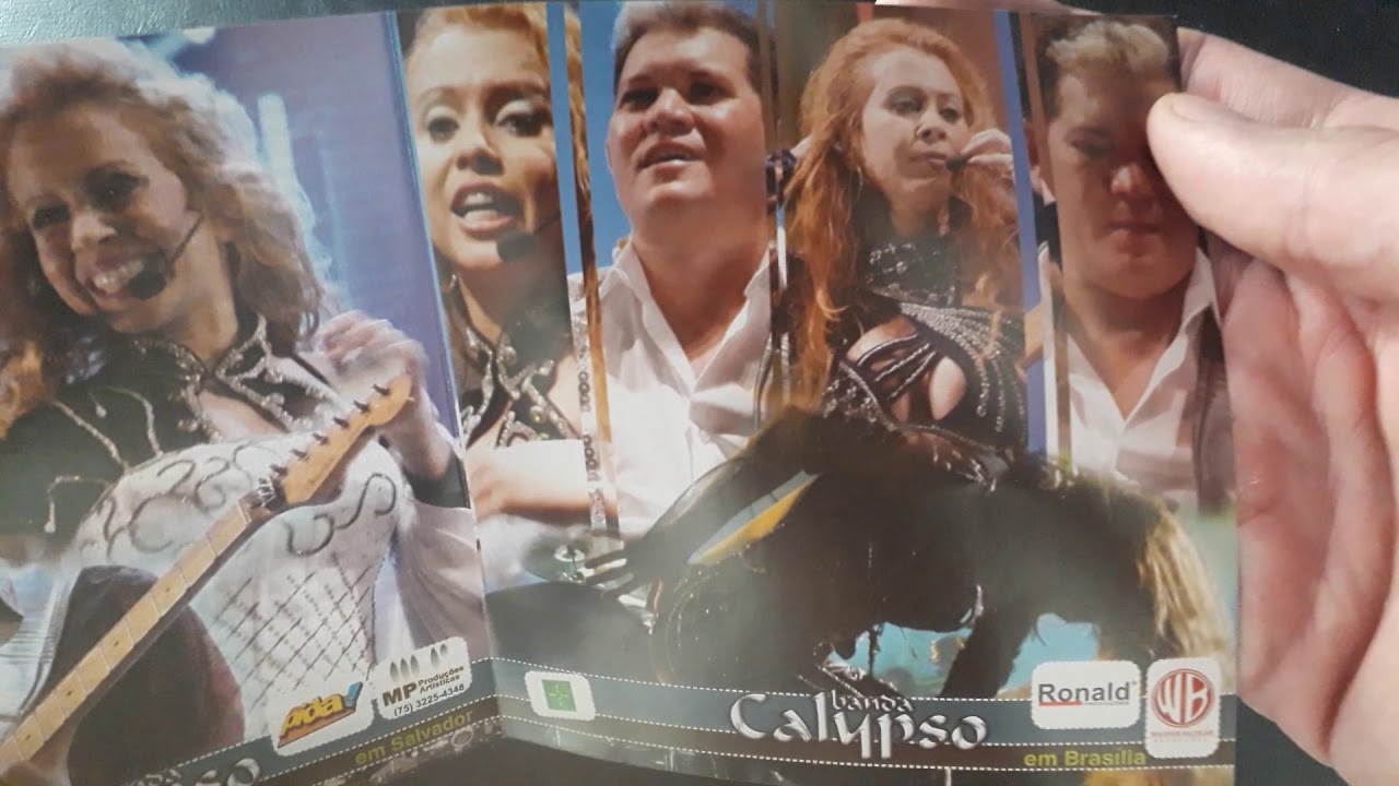 [UNBOXING] CD + DVD Banda Calypso Pelo Brasil - YouTube