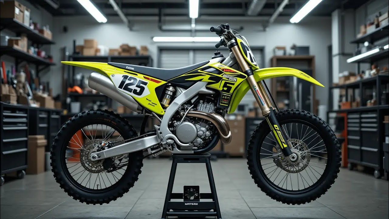 2025 Kawasaki KX125 2-Stroke is BACK! New Look /Powerful Engine ...