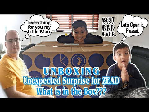 WHAT IS IN THE BOX?? | SURPRISE FOR ZEAD| HAPPY SI ZEAD | TEAM LASSCHE - Filipina&Dutch Family