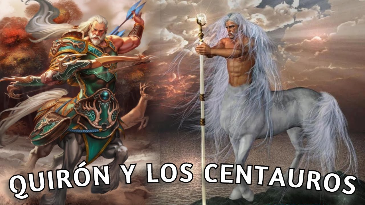 QUIRÓN y los Centauros -Mitos de la Antigua Grecia - YouTube