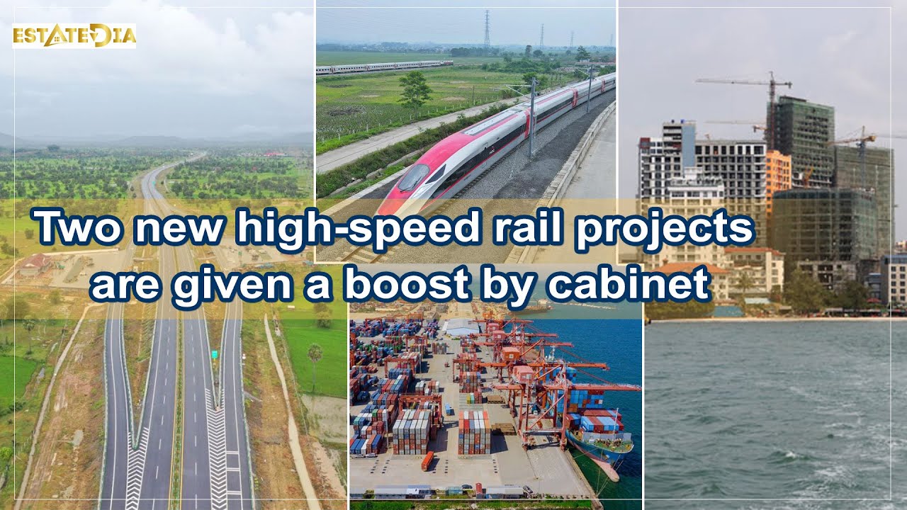 Two new high speed rail projects are given a boost by cabinet - YouTube
