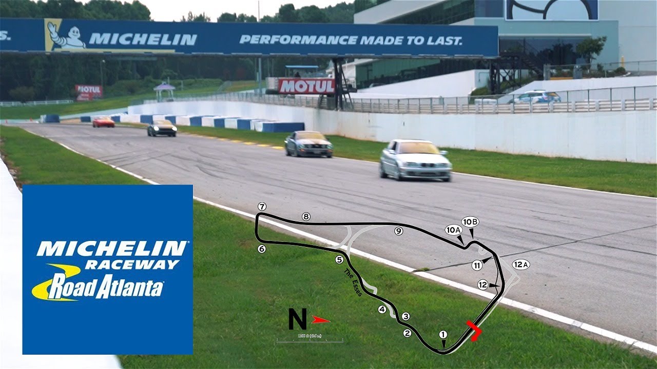 Racing at ROAD ATLANTA Racetrack! - YouTube