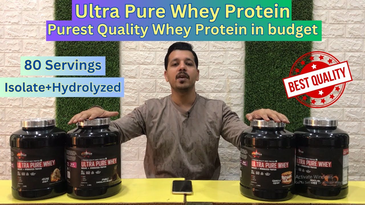 One Star Ultra Pure Whey protein full review. Purest isolate ...