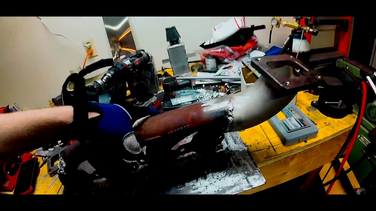 DIY LS Turbo Manifold Part - 1!! - YouTube