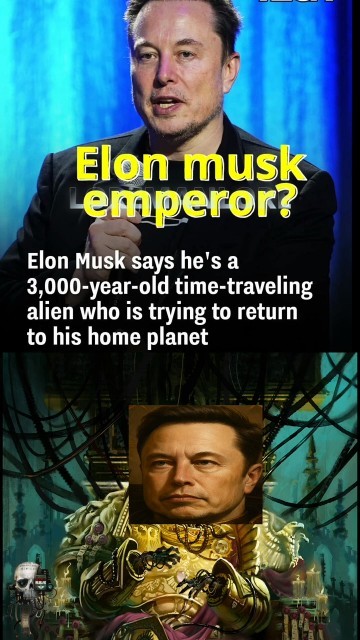 Elon Musk… The Emperor of Mankind? #warhammer40k - YouTube