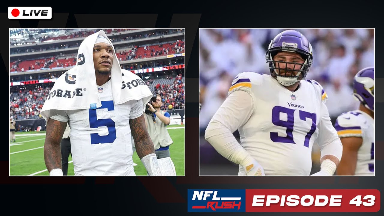NFL Rush: Anthony Richardson Done? | NFL Trade Buzz | Open Panel & Chat ...