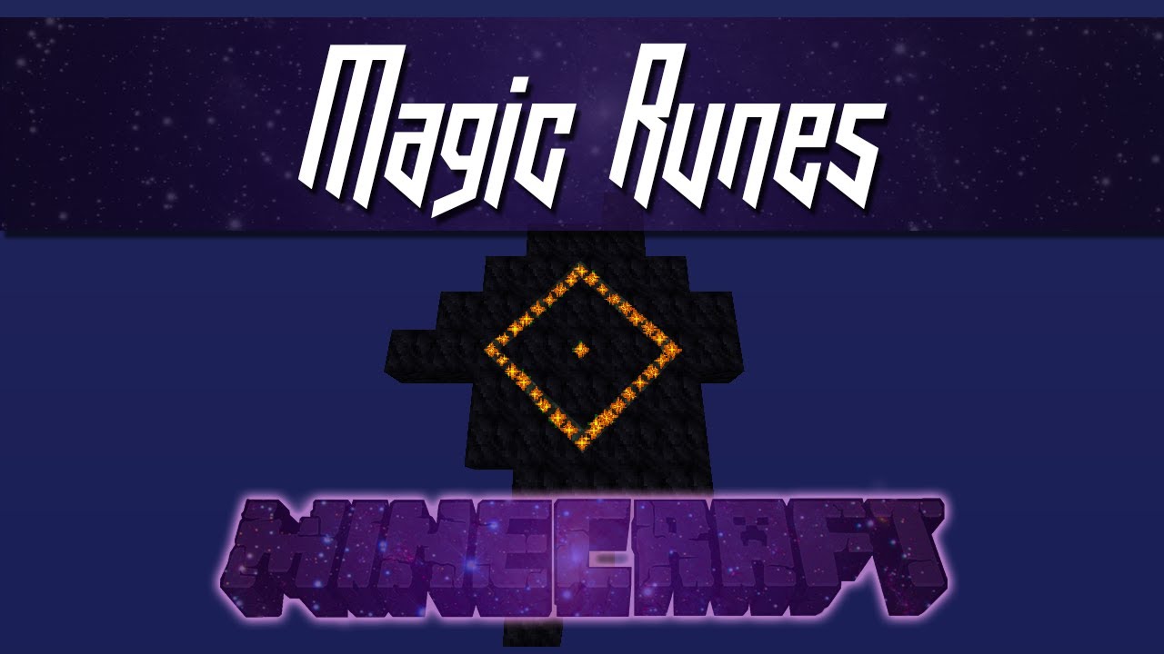 Minecraft - Magic Runes - YouTube