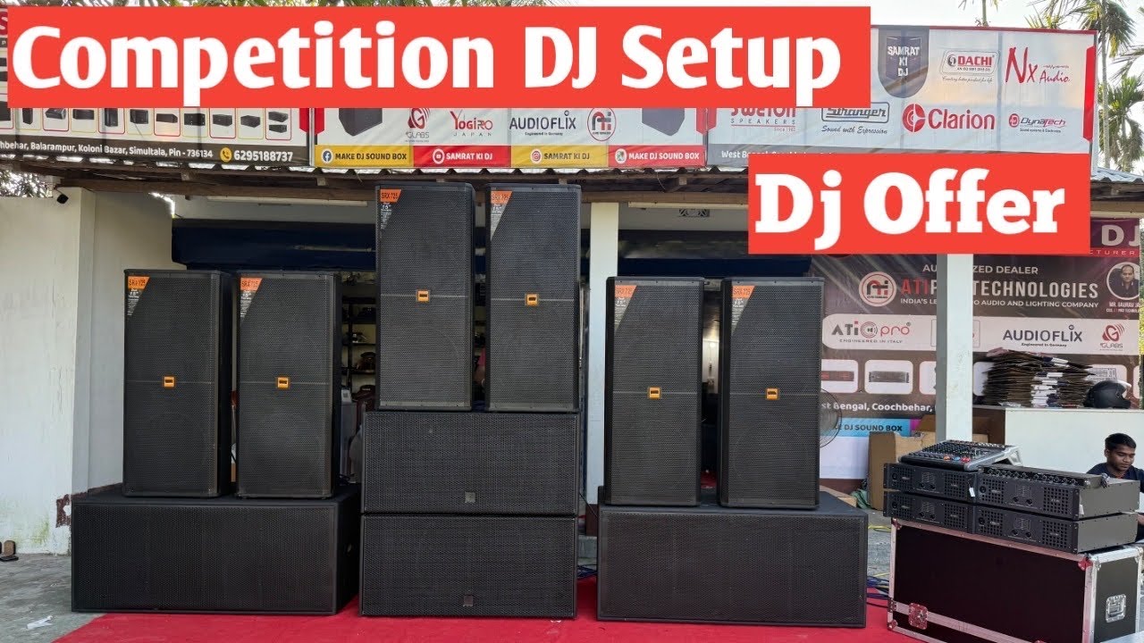 🔊 Diwali Special DJ Setup | 6 Top 4 Dual Bass | Atipro DJ Sound Test ...