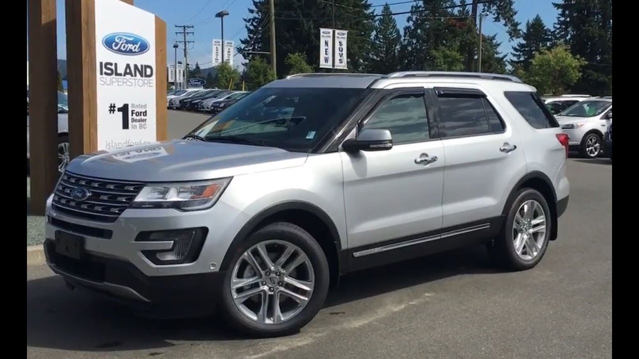 2017 Ford Explorer Limited AWD Review|Island Ford - YouTube