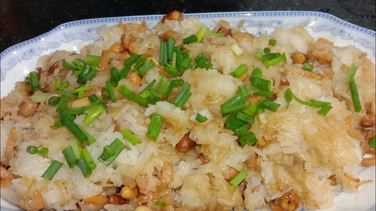 cara memasak lo mai fan sticky rice simple #lo mai fan #Chinese food ...