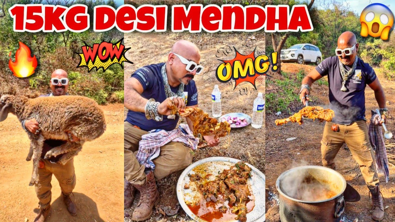15KG Desi Mendha l Ulhas Kamathe l Chicken Leg Piece 😍 - YouTube