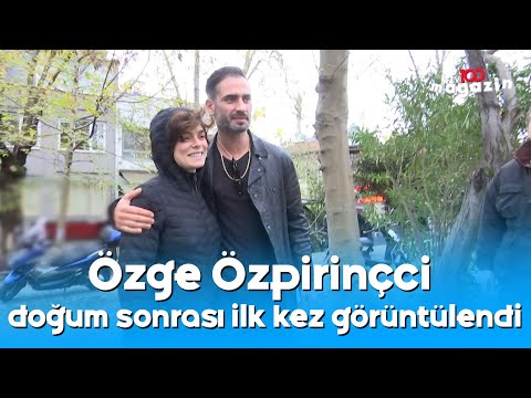 Özge Özpirinçci doğum sonrası ilk kez görüntülendi