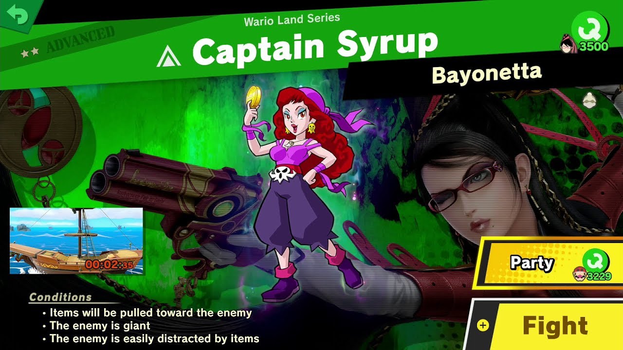 Captain Syrup Super Smash Bros