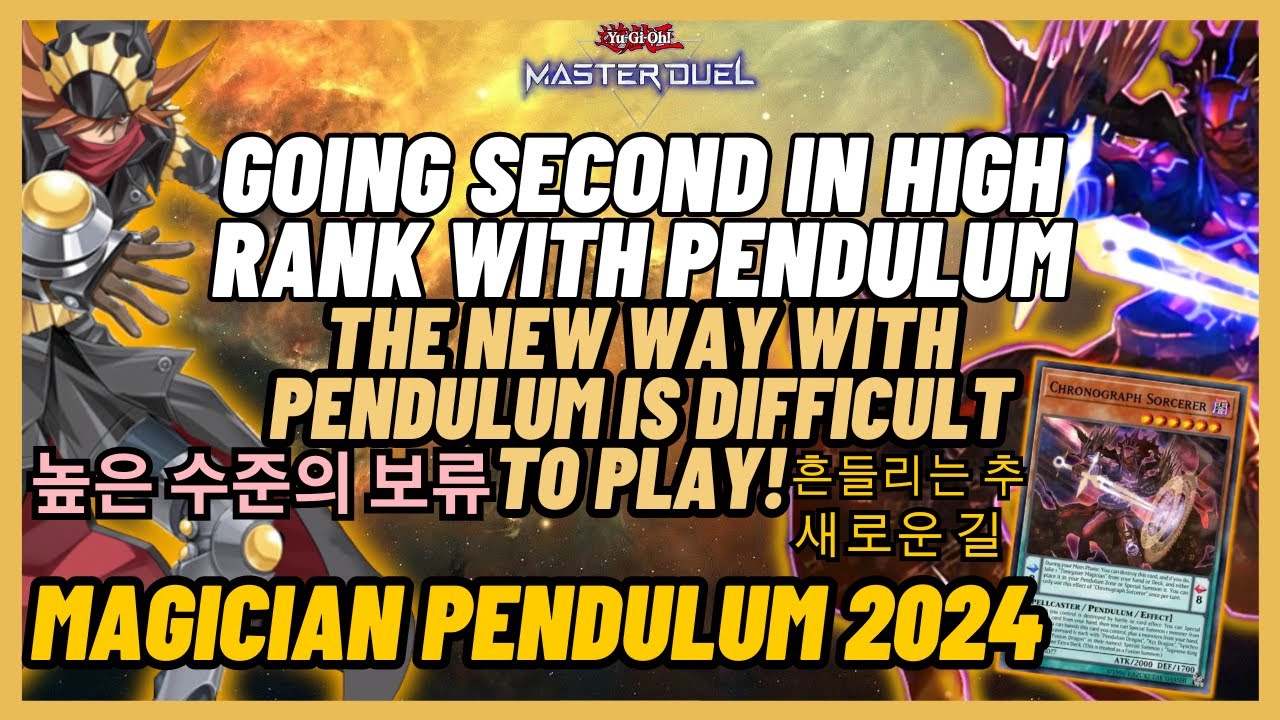 Going sec in HIGH RANK! Difficult Magician Pendulum combo- Yu-Gi-Oh ...