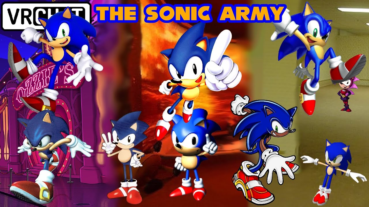 The Sonic Army / VRChat Funny Moments - YouTube