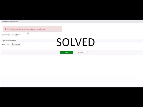 [SOLVED] Fortinet firewall license issue (expired) in EVE-NG 100% ...