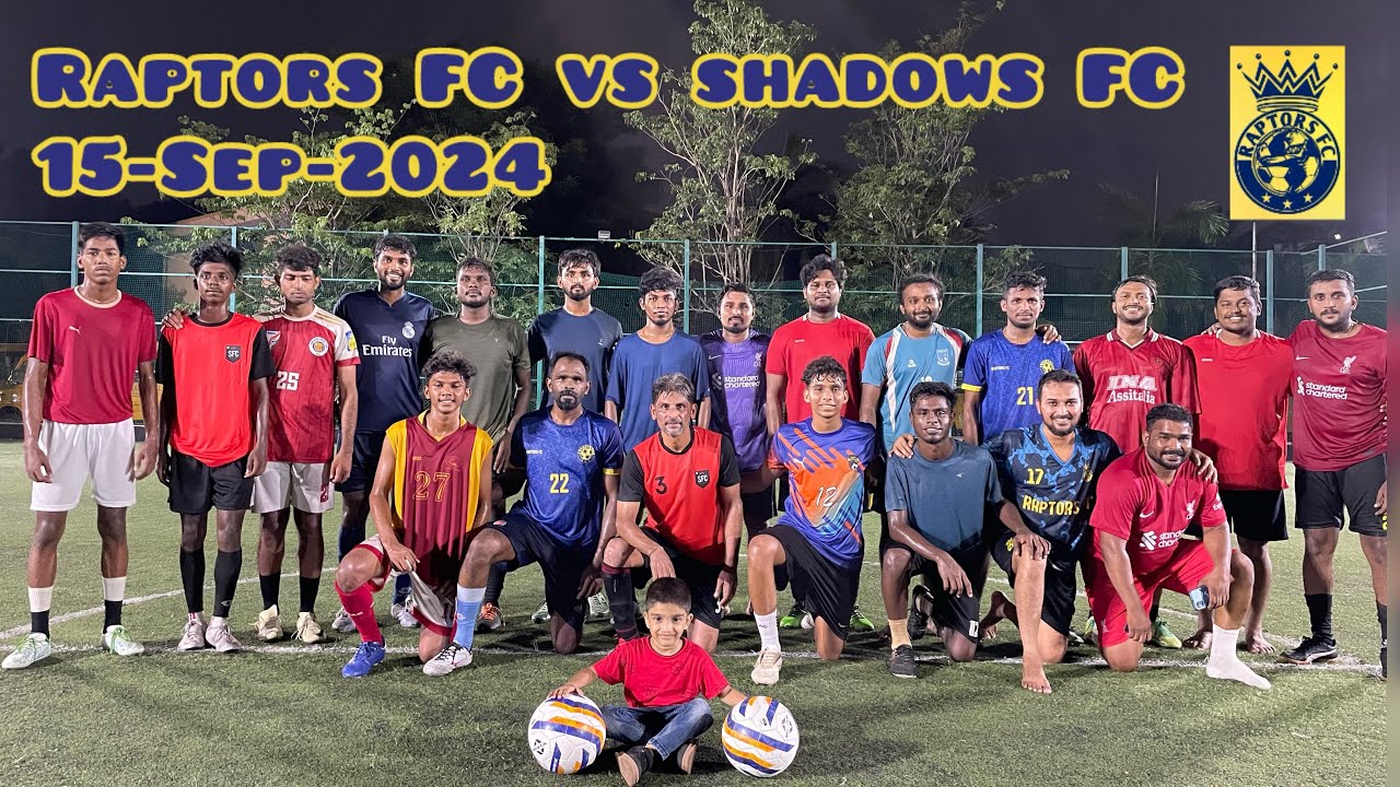 Raptors FC vs Shadows FC - 15-Sep-2024 - Game 7 - YouTube