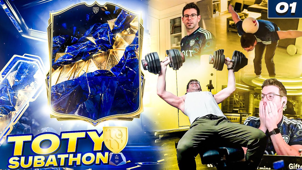 I Packed an INSANE TOTY Attacker!!! - Nick28T TOTY Subathon Day 1 (24 ...