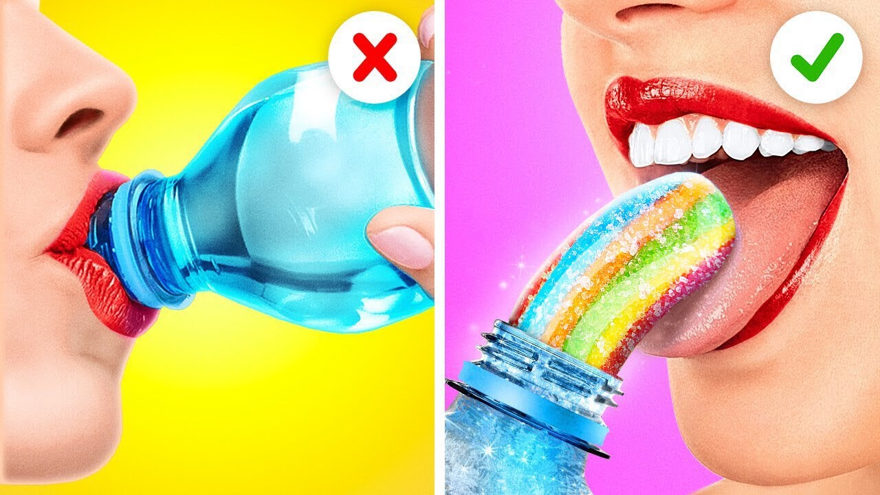 TASTY FOOD HACKS FOR SMART PEOPLE || Funny Cooking Challenges By 123 GO ...