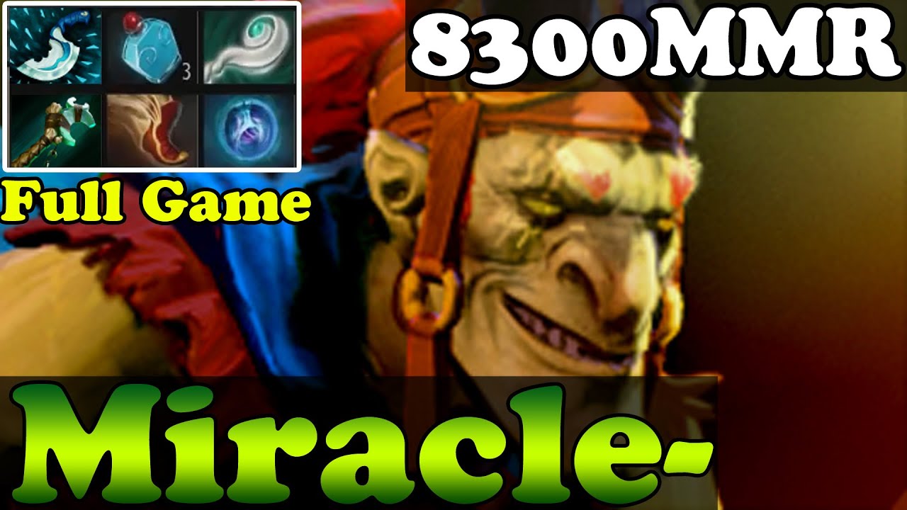 Dota 2 - Miracle- 8300MMR Plays Batrider - Full Game - Ranked Match ...