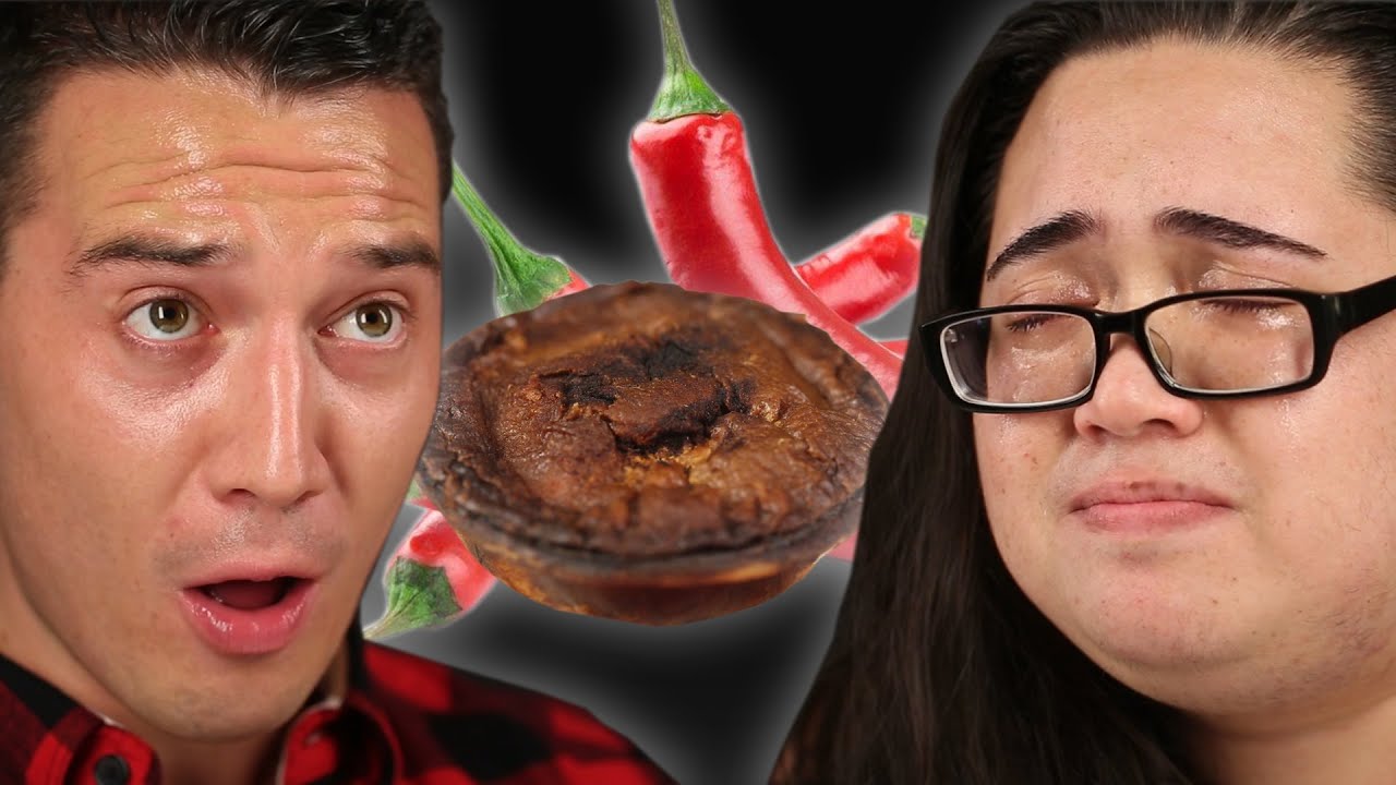 People Try The “World’s Hottest” Meat Pie - YouTube