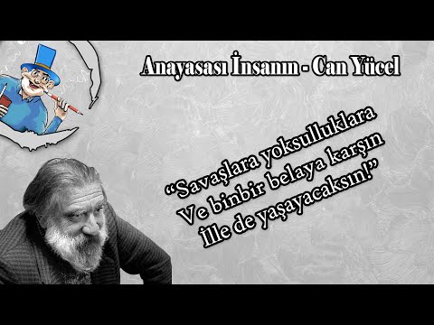 Anayasası İnsanın - Can Yücel