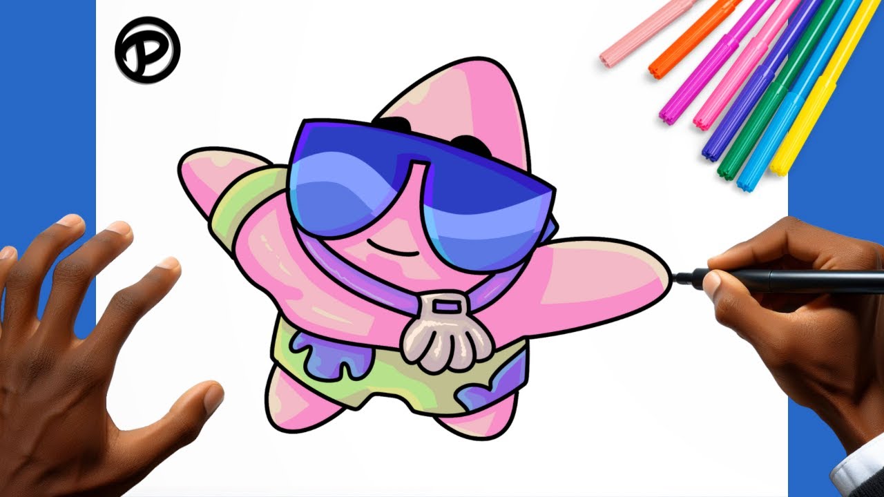 COMO DESENHAR O PATRICK BUZZ BRAWL STARS - YouTube