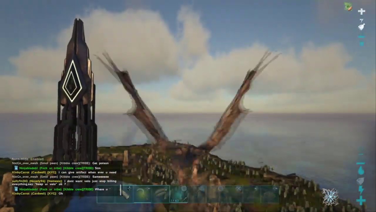 Ark official PVP Massive red ob ambush! CRYO LOOT!!! last weeks worth ...