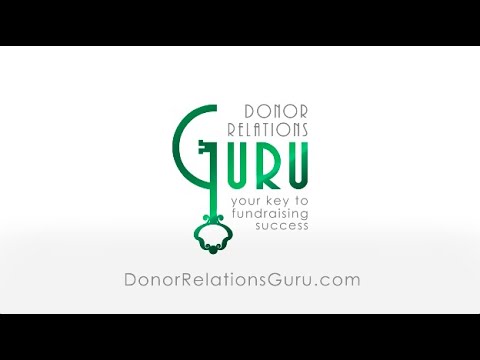 The Donor Relations Guru Philosophy - YouTube