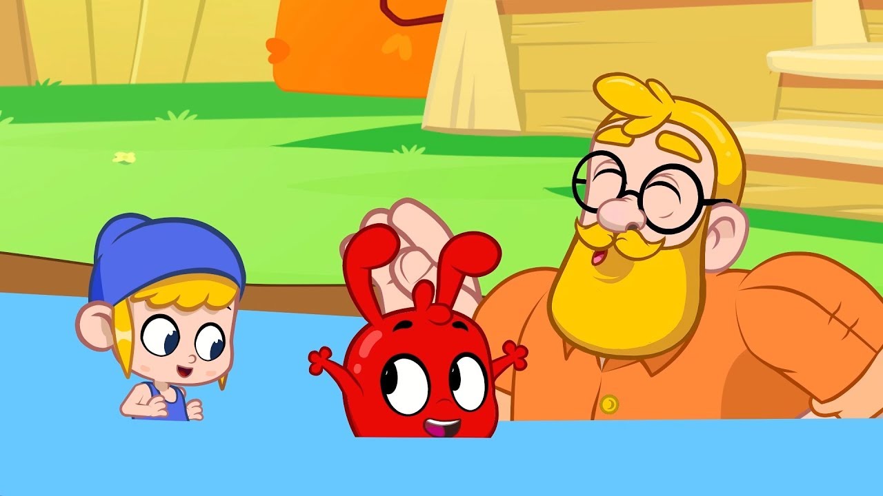 Mila & Morphle Literacy | A Pool in the Backyard | Cartoons with ...