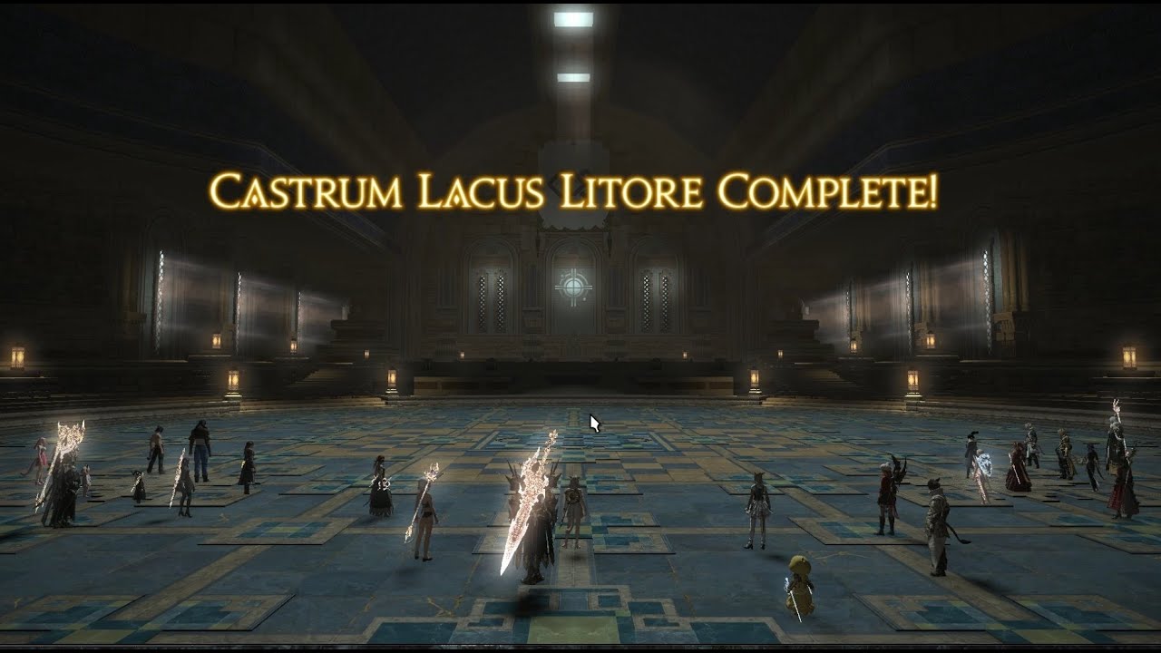 【FFXIV】Bozja Castrum Lacus Litore First Clear DRK POV - YouTube