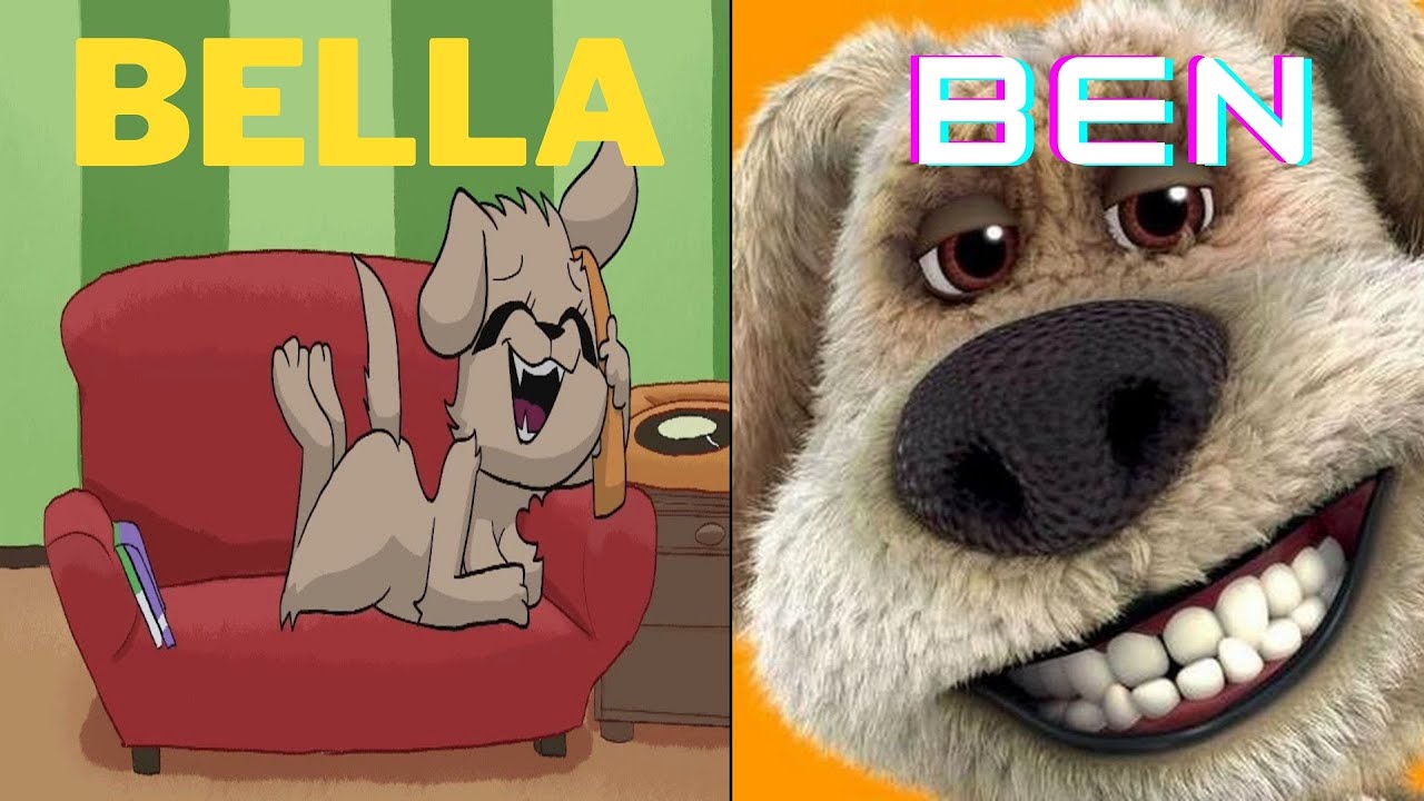 BEN IS TALKING TO THE FEMALE VERSION OF THE TALKING BEN BELLA - YouTube