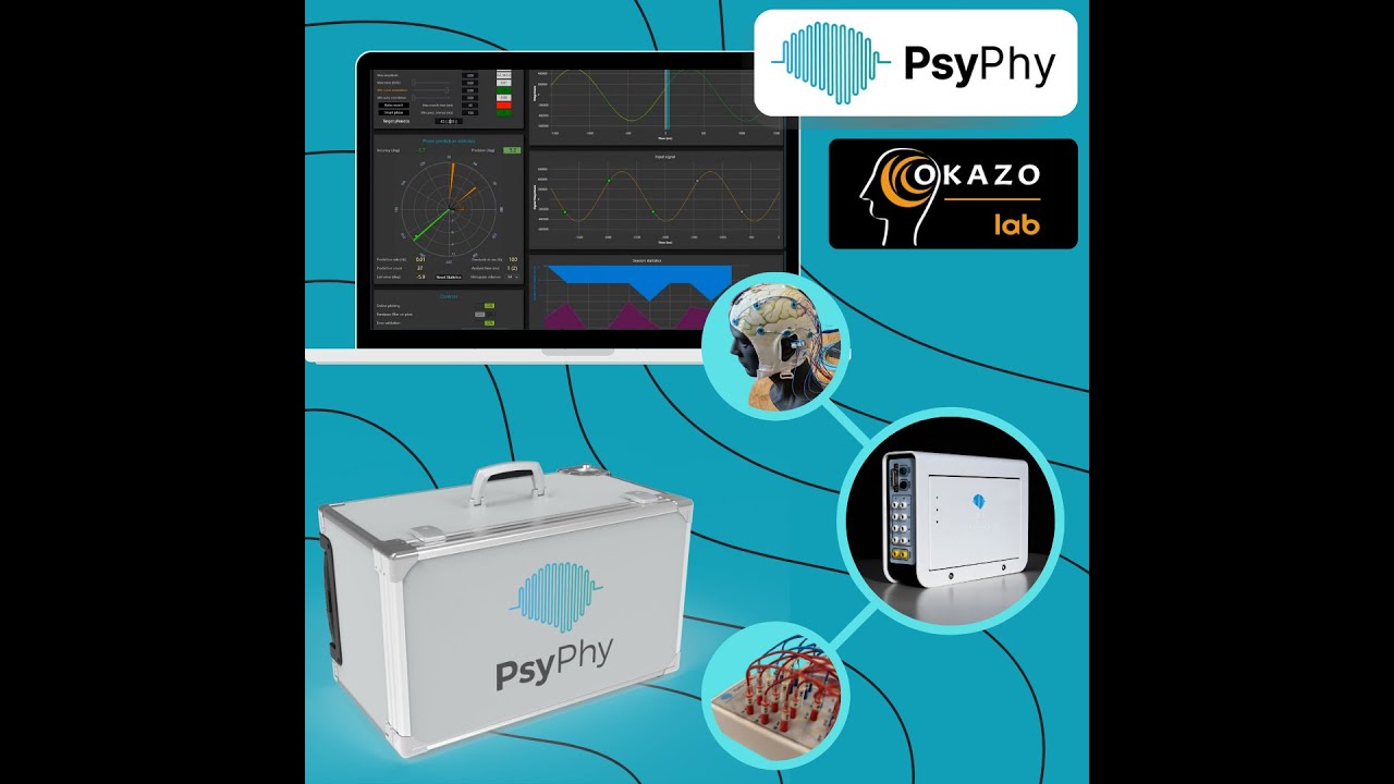 Phase Locking Stimulus Presentation with PsyPhy and OkazoLabs - YouTube