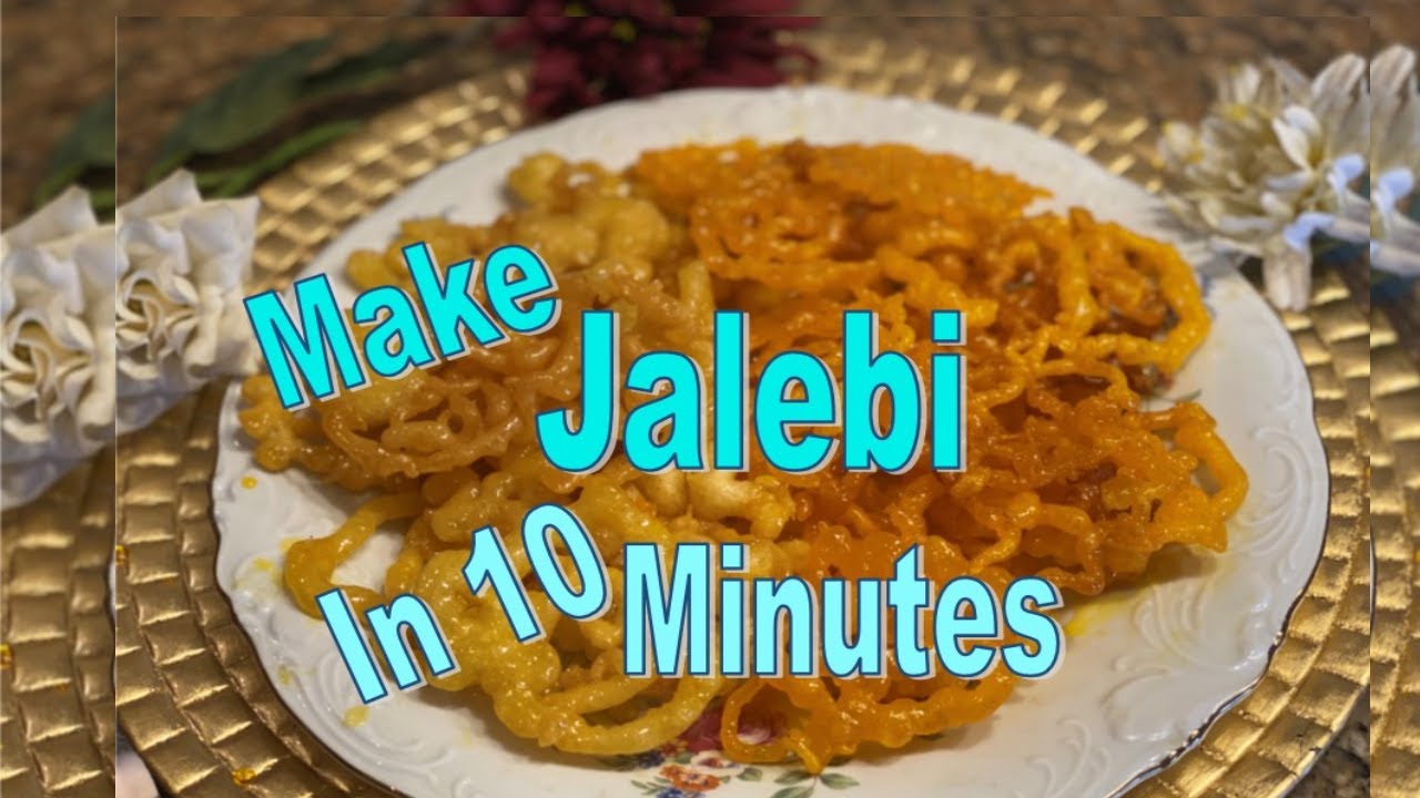 Jalabi In 10 Minutes - YouTube