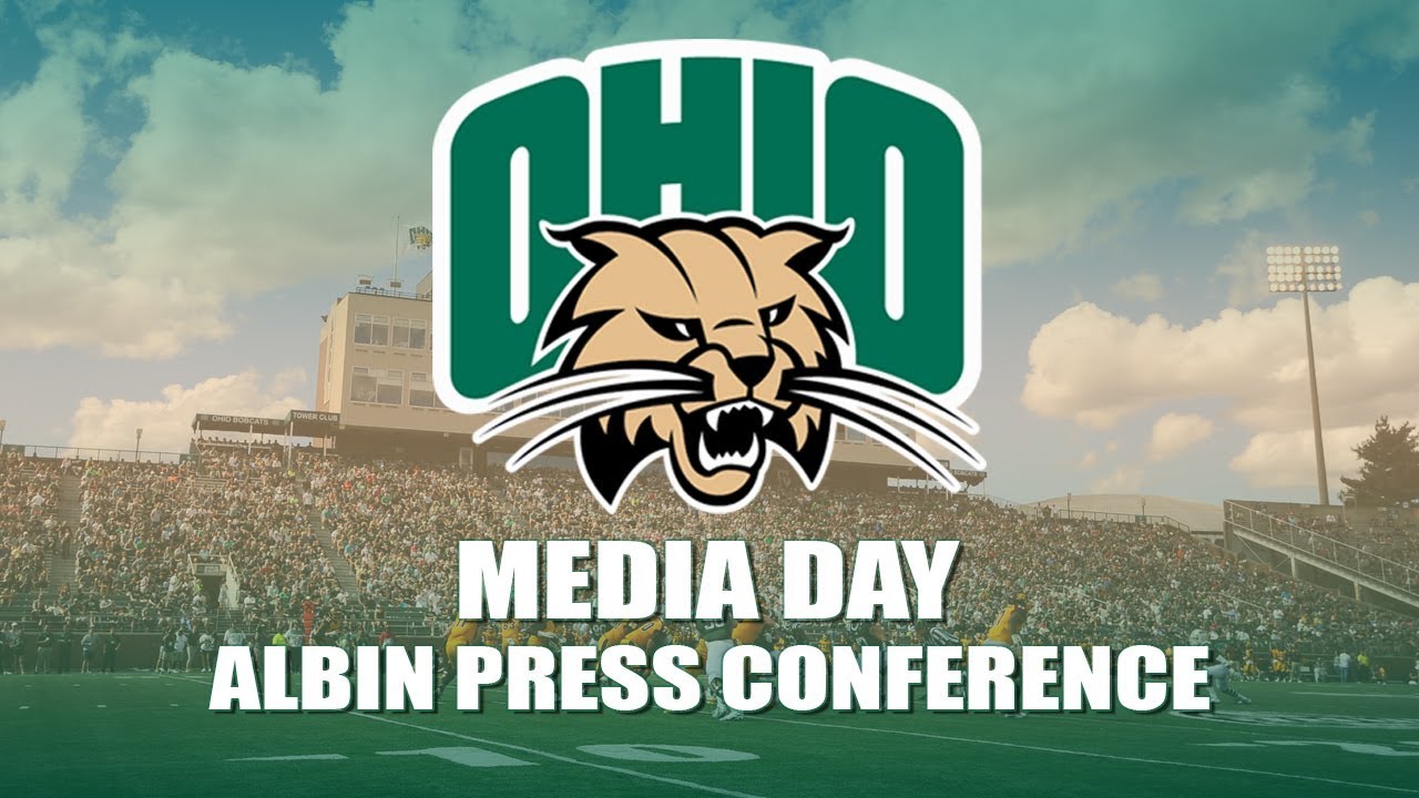 Ohio Football 2019: Tim Albin Media Day Press Conference - YouTube
