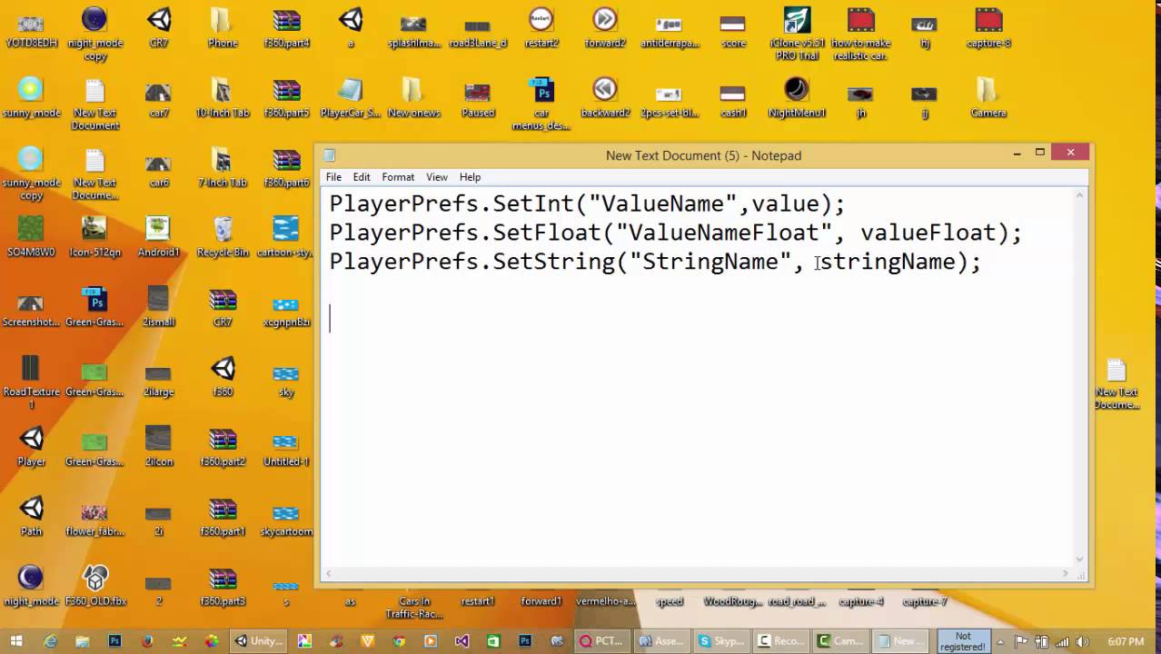 How to use PlayerPrefs or Database in Unity 3D Tutorial - YouTube