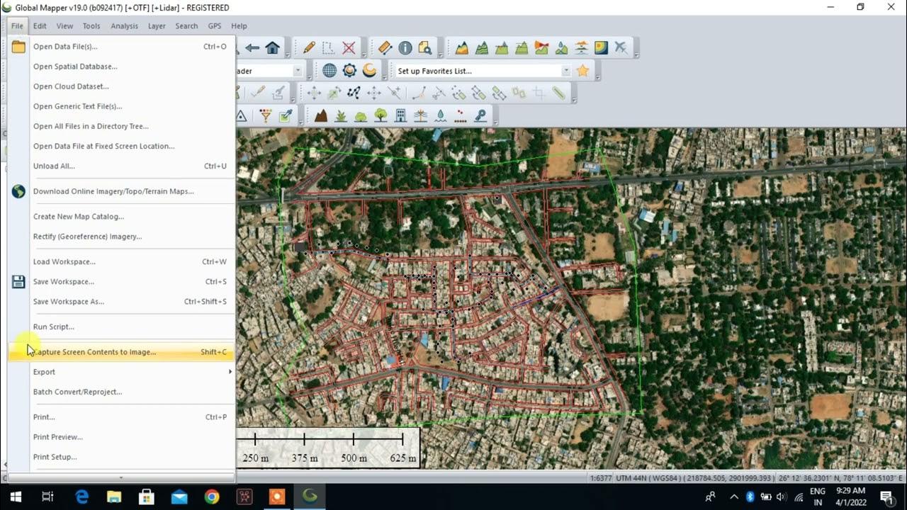 How to print AutoCAD drawing with Google Earth as Base Map || Spatial ...