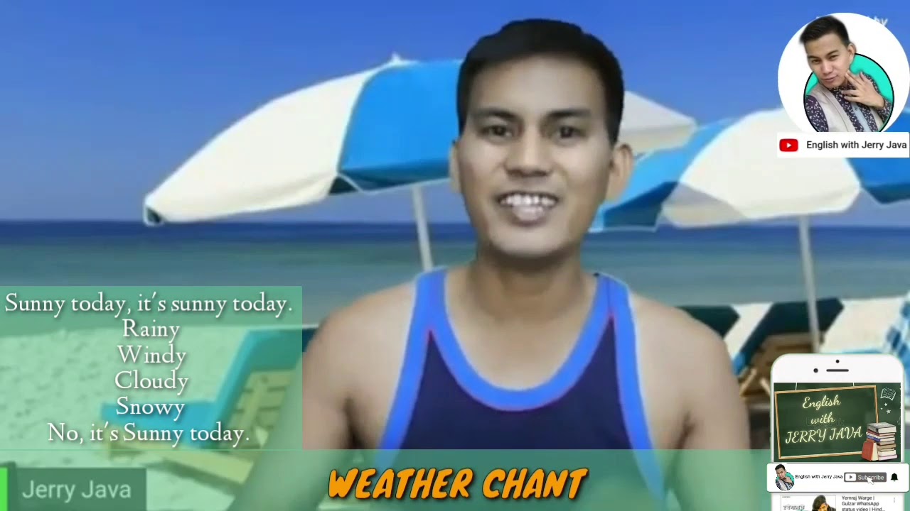 WEATHER CHANT | Jazz Chant - YouTube