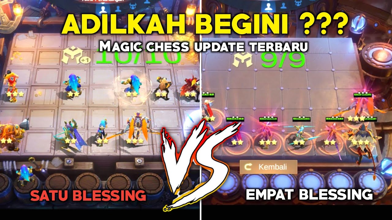 Sistem blessing magic chess !! - YouTube