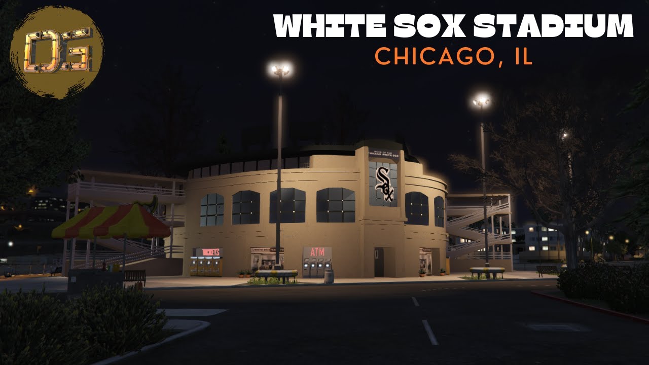 GTA 5 CHICAGO WHITE SOX STADIUM INSPIRED FIVEM CUSTOM BUILD - YouTube