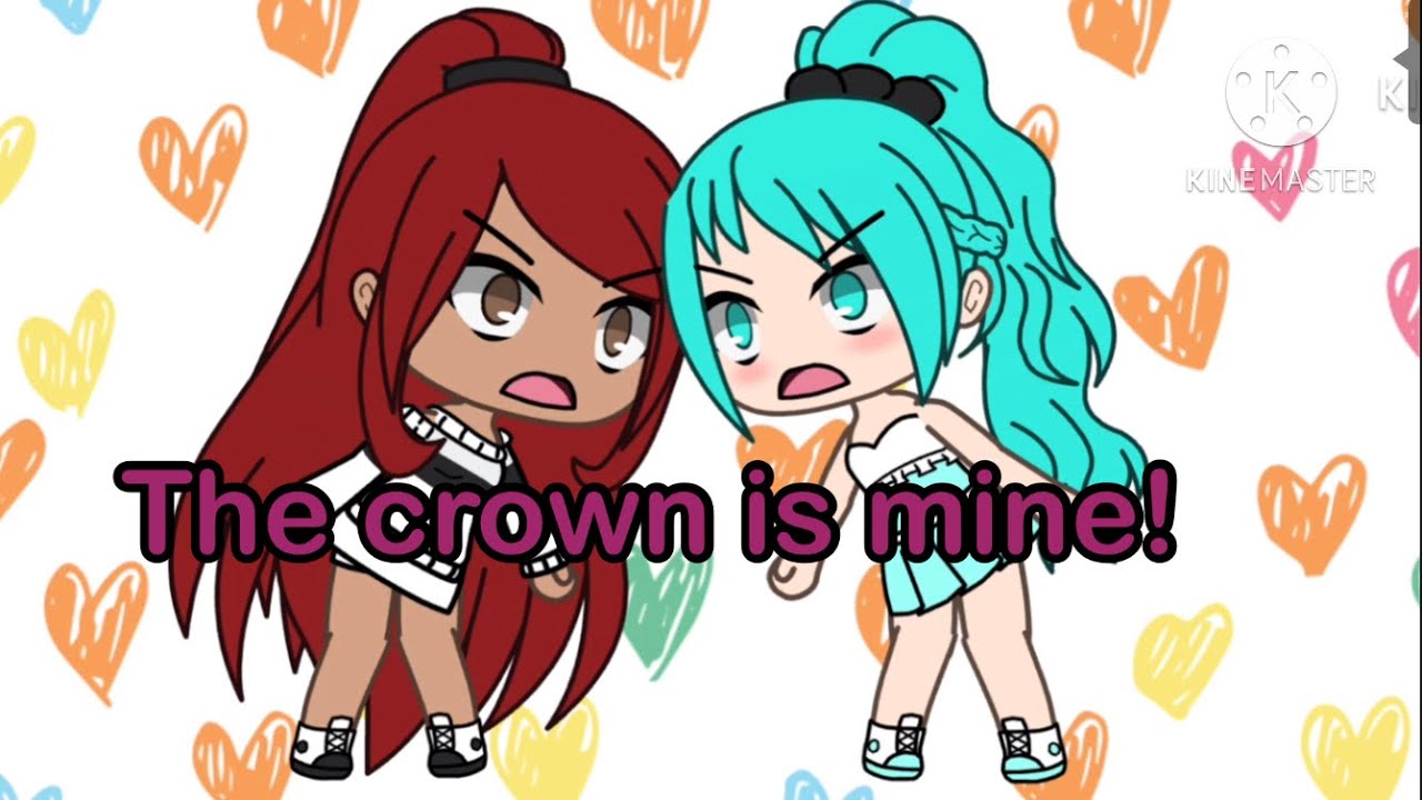The crown is mine!|gacha life mini movie|backstreet girls! - YouTube