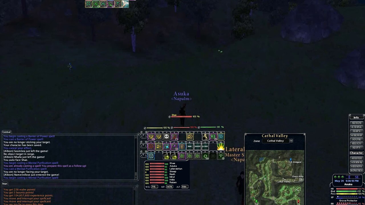 Daoc free shard Dominivm Guild Napalm part 6 - YouTube