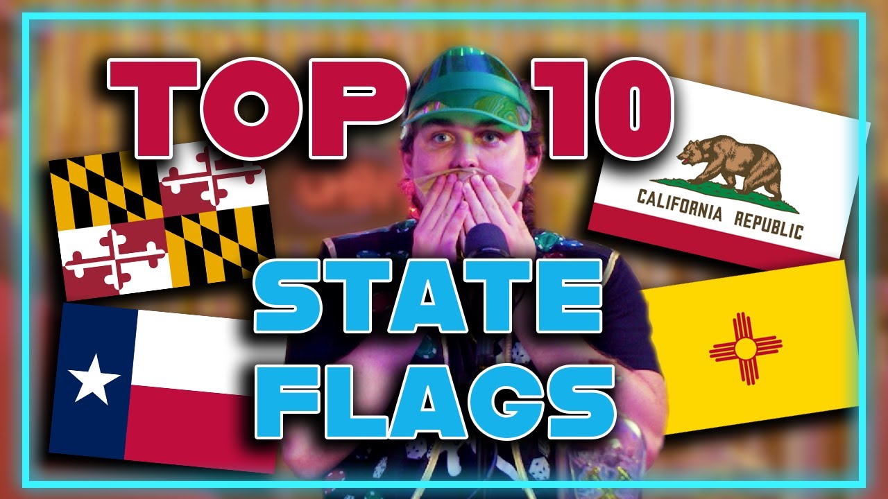 What Are The Best State Flags? | Top 10 Game Show - YouTube