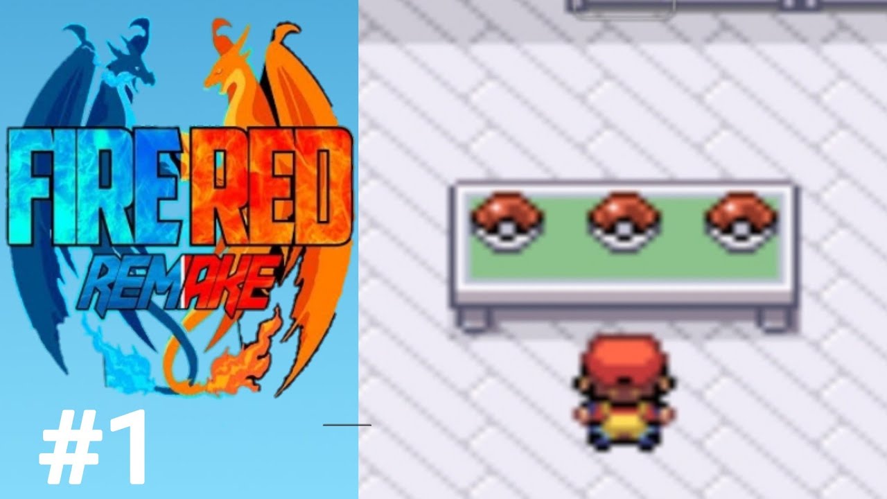 Pokemon fire red remake #1 nova jornada - YouTube