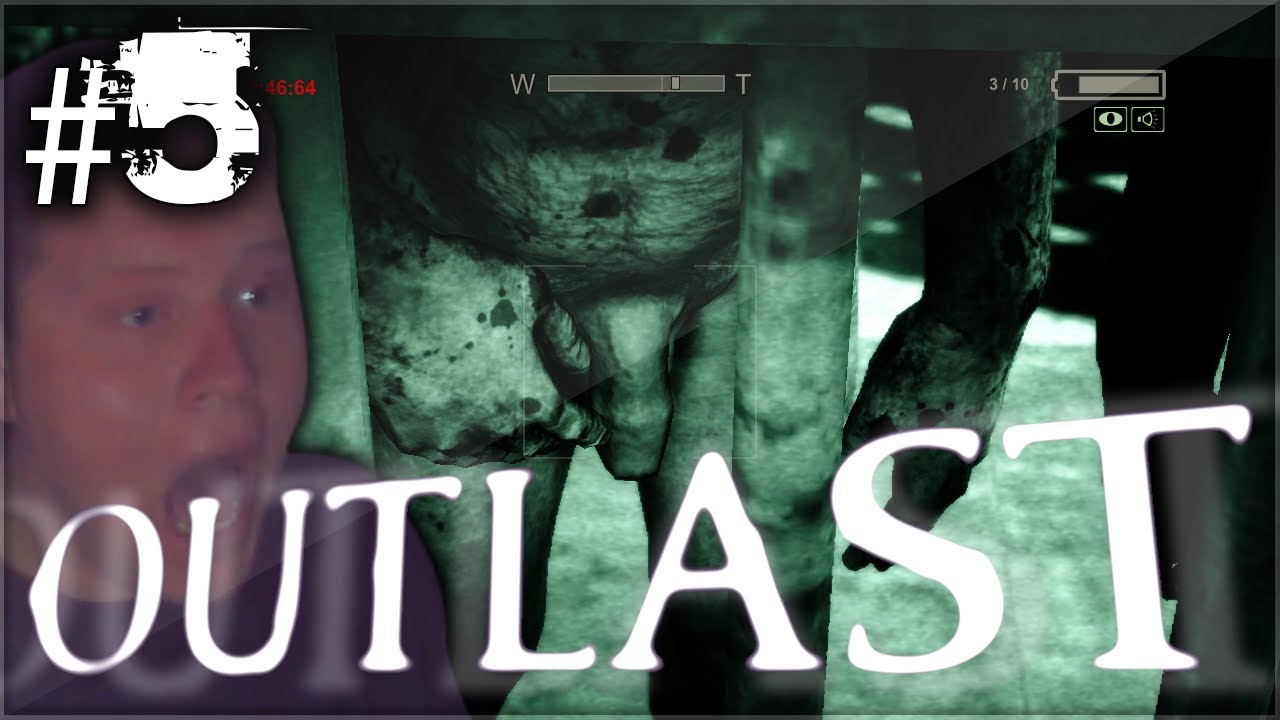 "INSANE NAKED MEN CHASE" - OUTLAST w/Facecam Reactions (Part 5) - YouTube