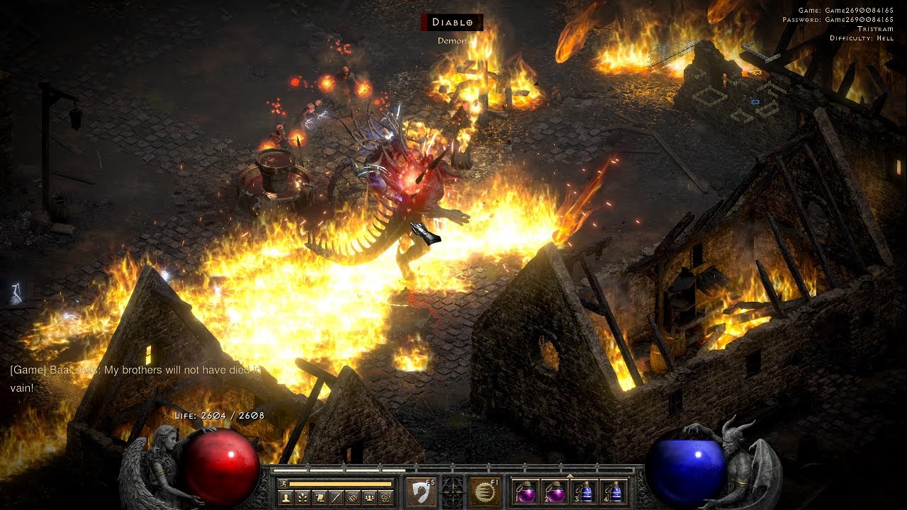 The First Uber Tristram With Smiter Paladin Get Perfect Assassin Torch ...